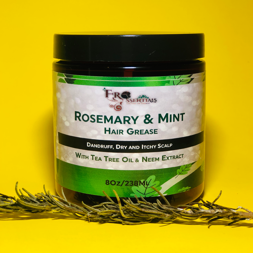 Rosemary & Mint Hair Grease 8oz – Frossentials